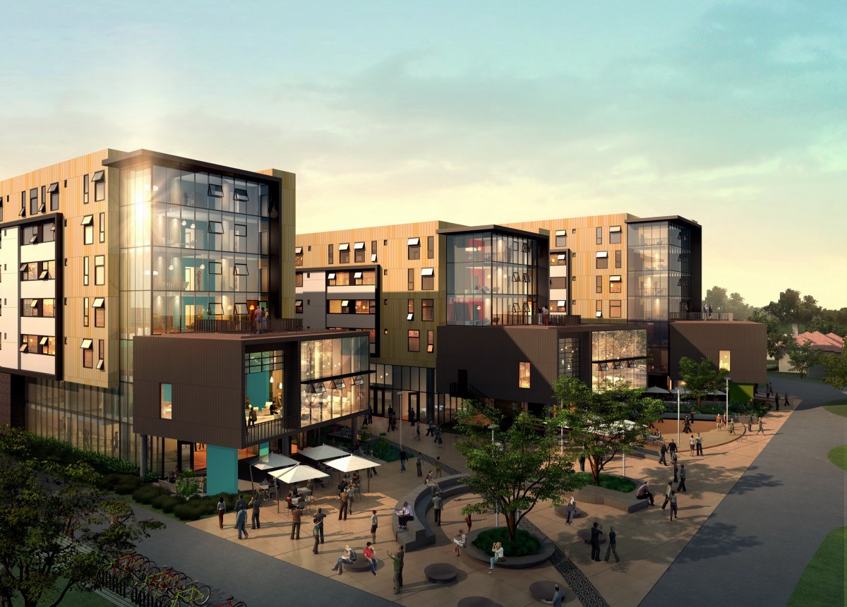 UC Irvine Mesa Court Expansion | Modern Design Concept | EYRC Architects