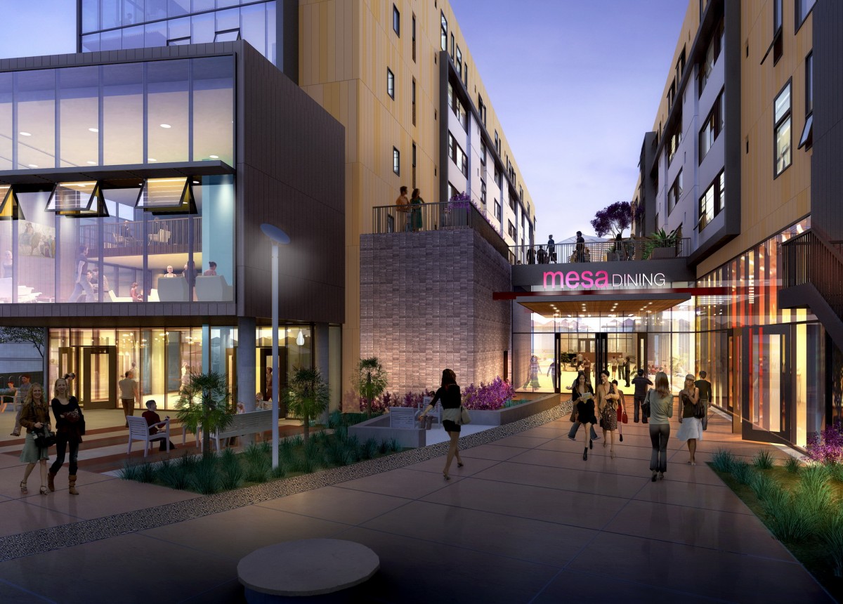 UC Irvine Mesa Court Expansion | Modern Design Concept | EYRC Architects